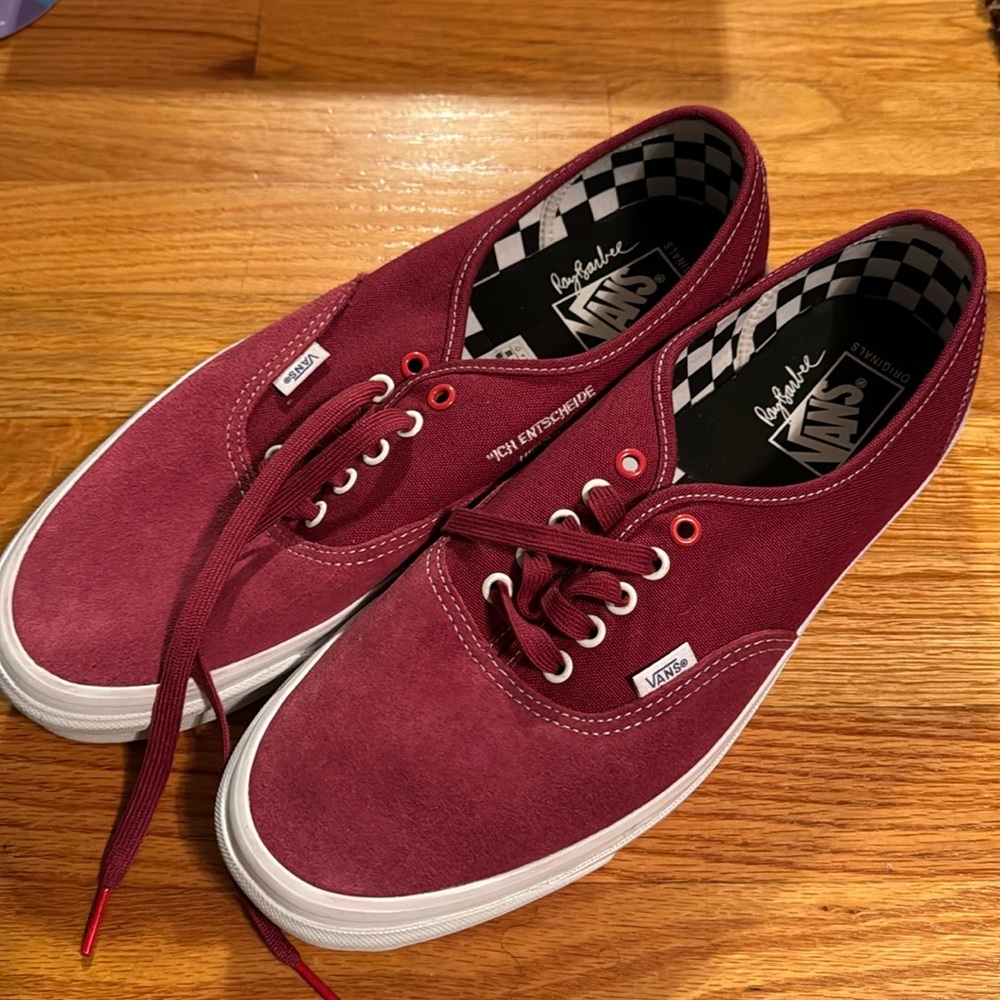 Vans Og Authentic Lx Ray Barbee Leica Red - Gem